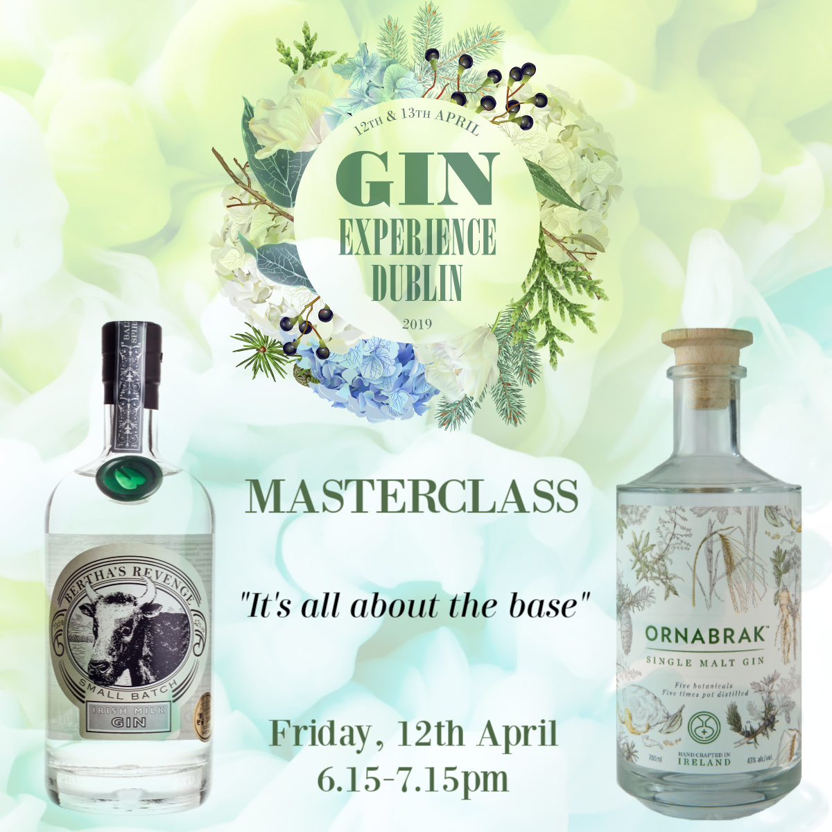 Gin Masterclass at Gin Experience Dublin 2019 - News from Ballyvolane House Spirits Company