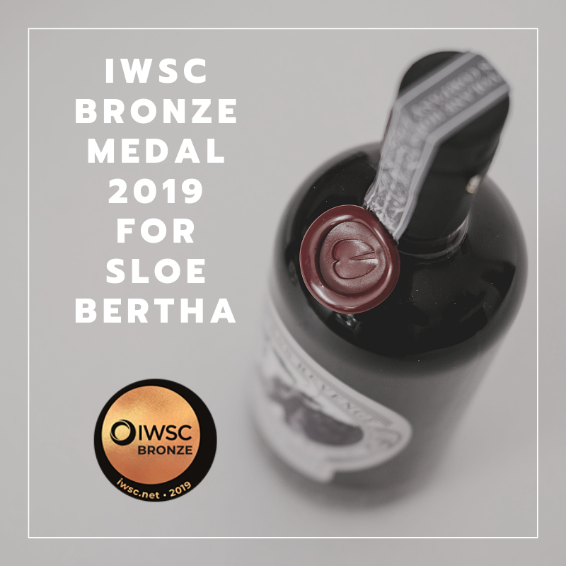 IWSC Bronze Medal 2019 for Sloe Bertha - News from Ballyvolane House ...