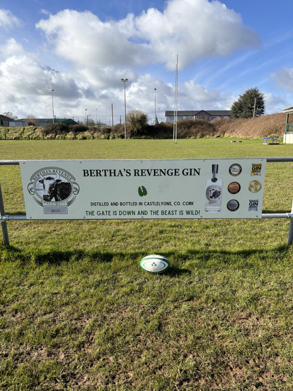 Fermoy Rugby Club Sponsorship - News from Ballyvolane House Spirits Company